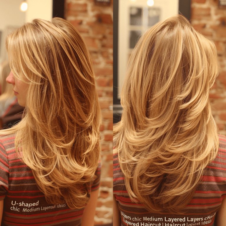 40 Chic Medium Layered Hairstyle Ideas