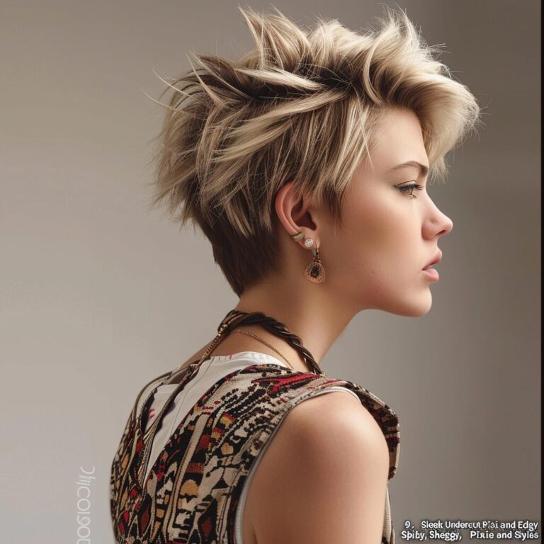 70 Short Spiky, Shaggy, and Edgy Pixie Hair Cuts and Styles