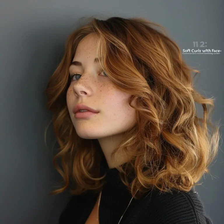 40 Medium Hairstyles for Round Faces